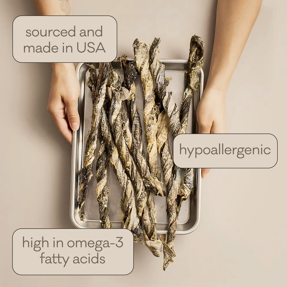 Cod Skin Dog Treats – Polkadog