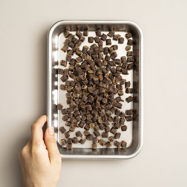 Lucky Duck – Dried Liver Dog Training Bits – Polkadog